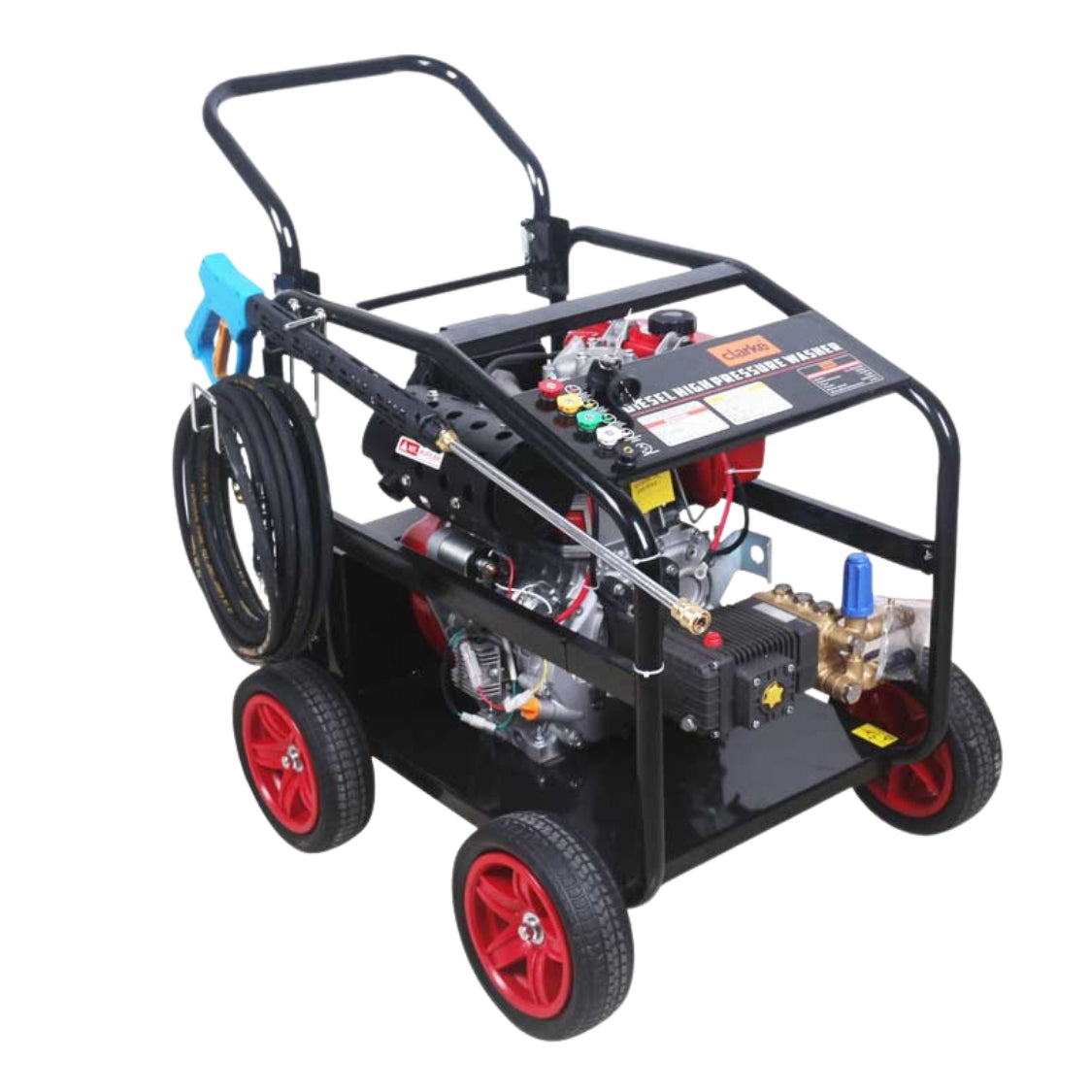 Clarke Diesel High Pressure Washer 250 Bar – 10HP | UAE – Al Faiz Hardware
